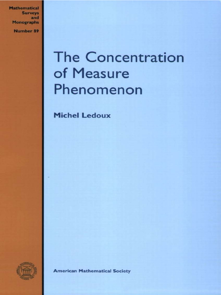 (Mathematical Surveys and Monographs 89) Michel Ledoux-The ...