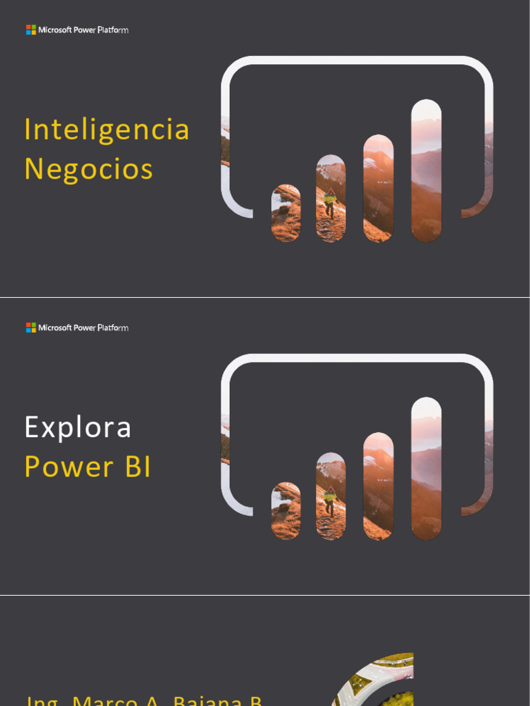 01. INTRODUCCION | PDF | Inteligencia de negocios | Microsoft