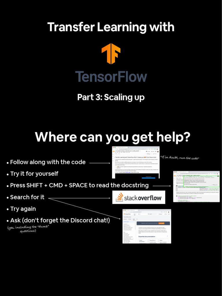 06 Transfer Learning With Tensorflow Part 3 Scaling Up Pdf Machine Learning Computational