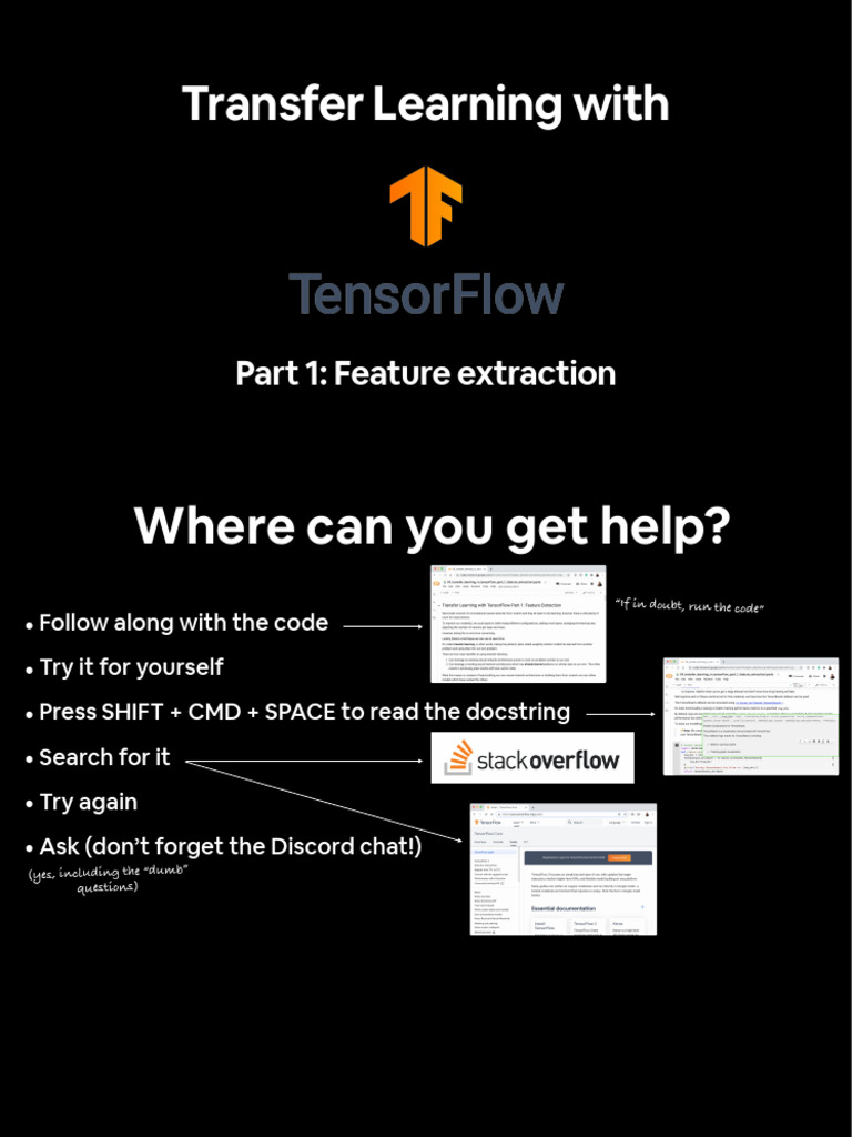 04 Transfer Learning With Tensorflow Part 1 Feature Extraction | PDF ... 04 Transfer Learning With Tensorflow Part 1 Feature Extraction | PDF ...