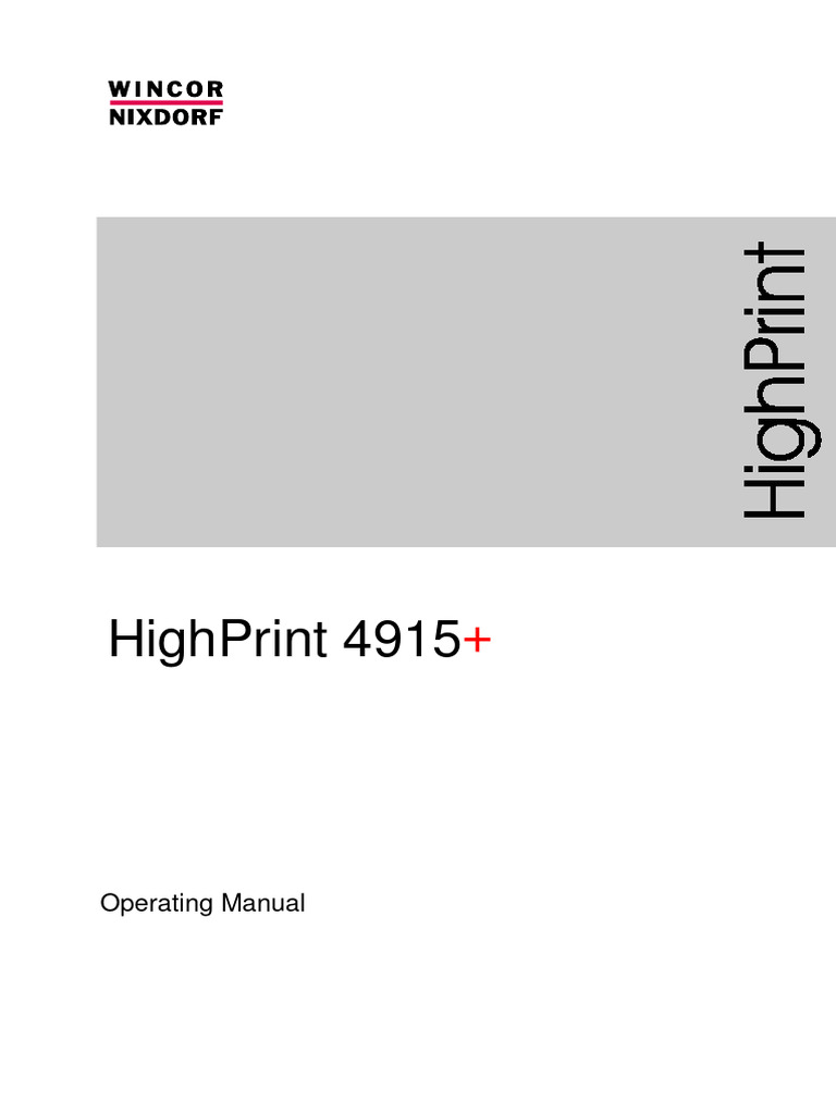 Um 4915 | PDF | Printer (Computing) | Online And Offline