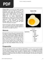 Términos de huevos en inglés y español | PDF