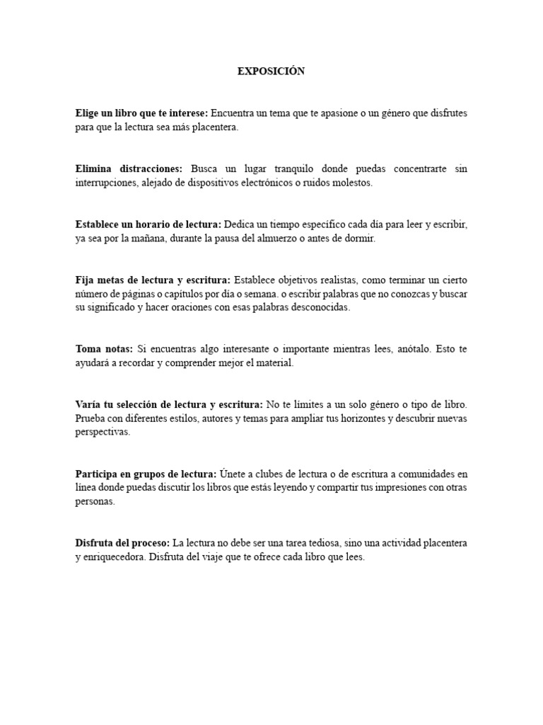 Ex Posición | PDF