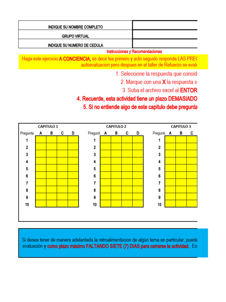 Anexo 2 - Formato Autoevaluaciones - Actividad 2 Bioquimica Metabolica ... Anexo 2 - Formato Autoevaluaciones - Actividad 2 Bioquimica Metabolica ...