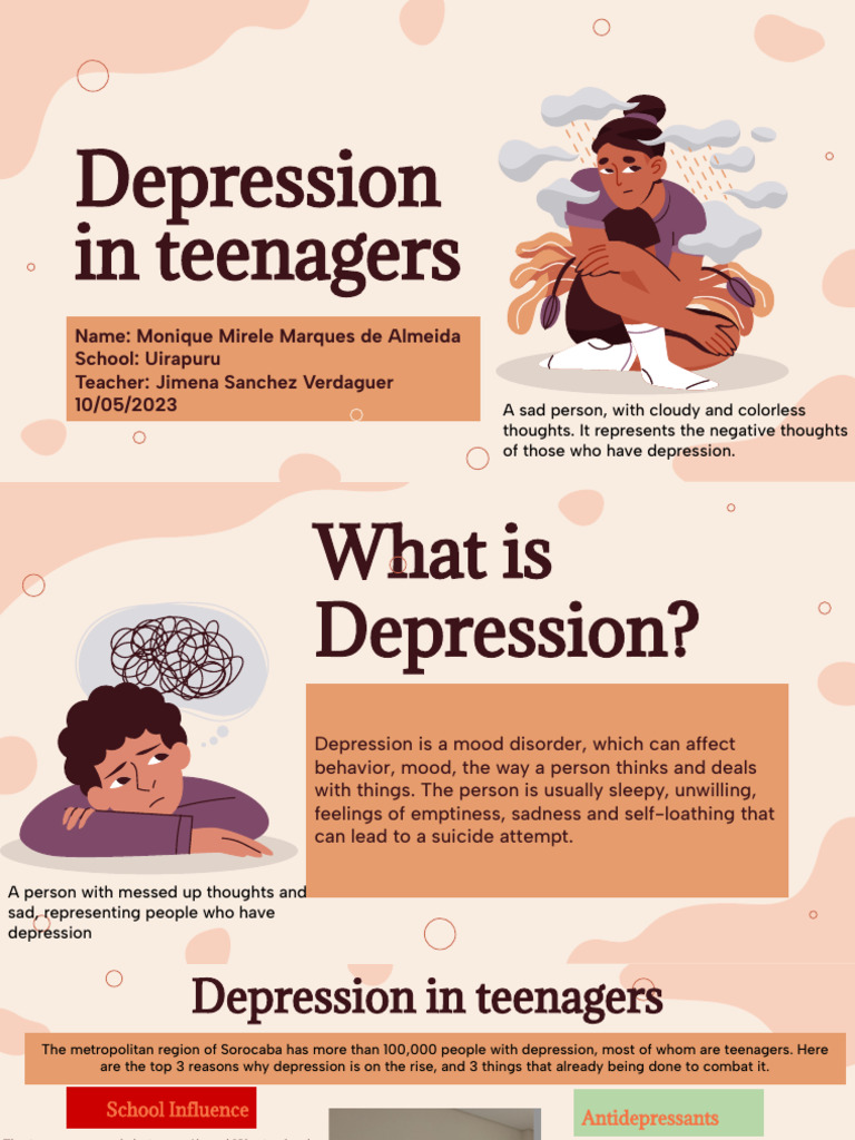 Understanding Teen Depression Factors | PDF | Major Depressive Disorder ...