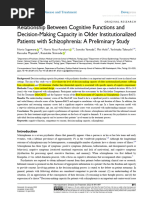 Appelbaum Criteria for Patient Capacity | PDF | Dementia | Medical ...