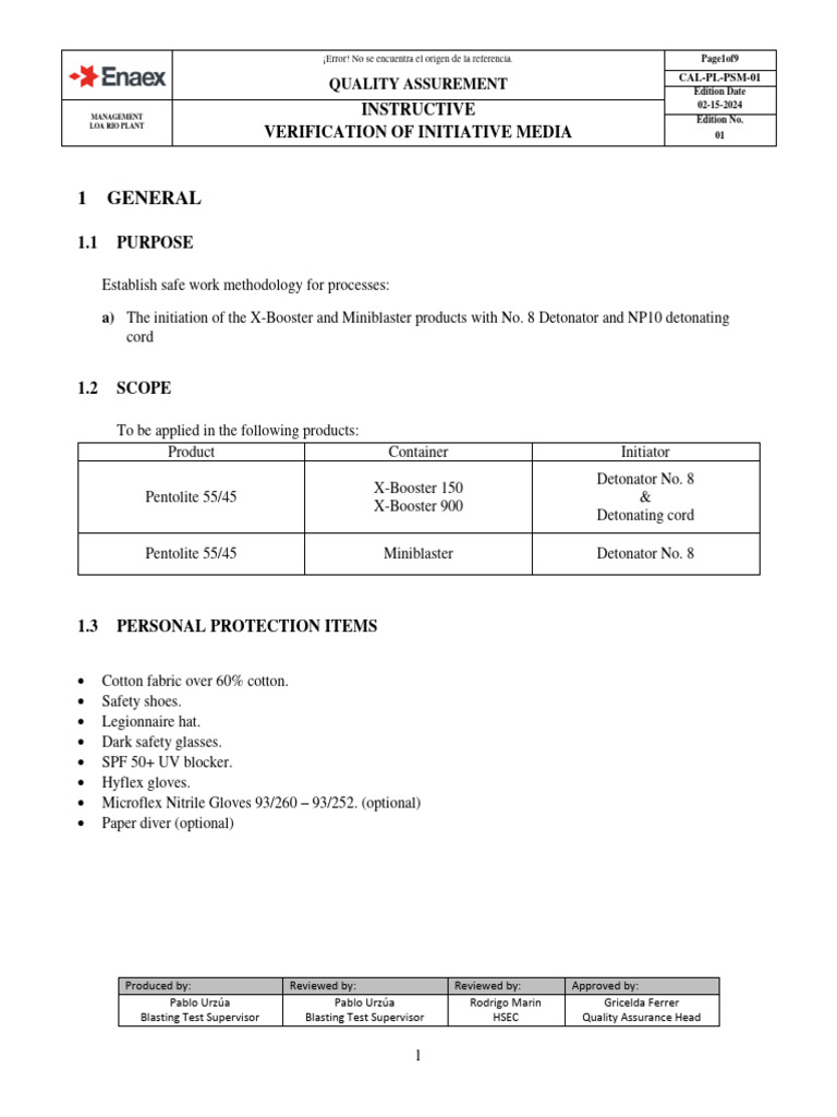 CAL-PL-PSM-01 Instructive Verification of Initiative Media | PDF | Fuse (Electrical ...