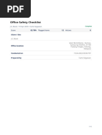 Wheelchair Safety Audit Checklist | PDF