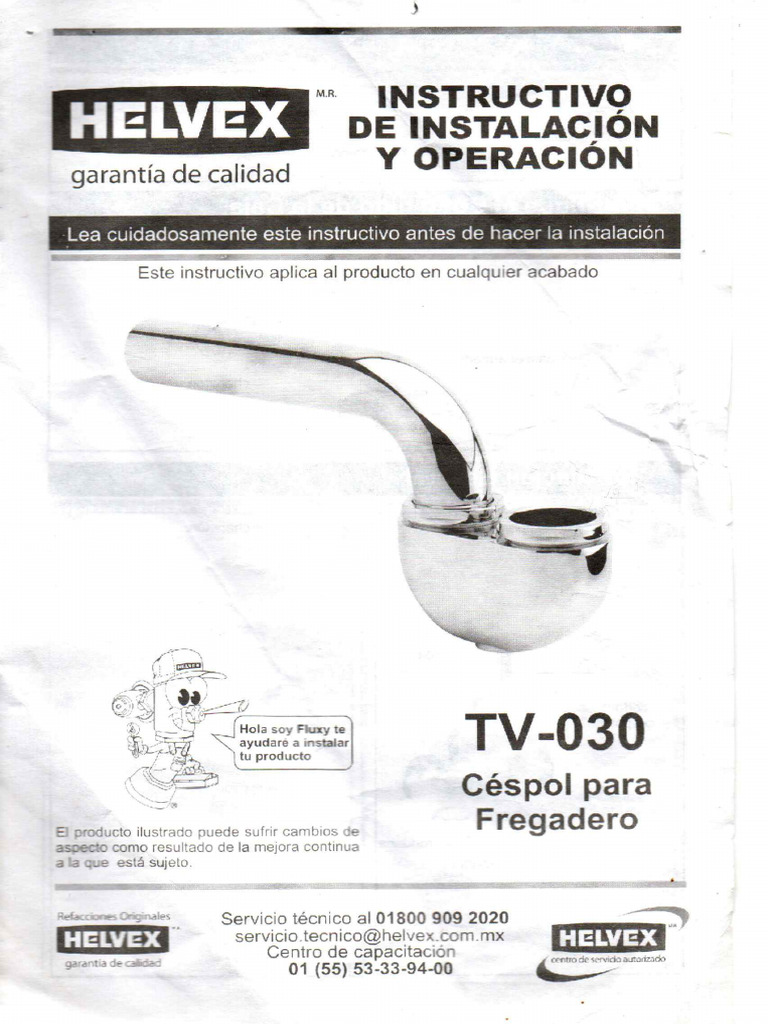 4 Cespol Helvex Tv-030 | PDF