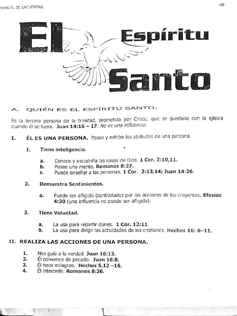 El Espiritu Santo | PDF