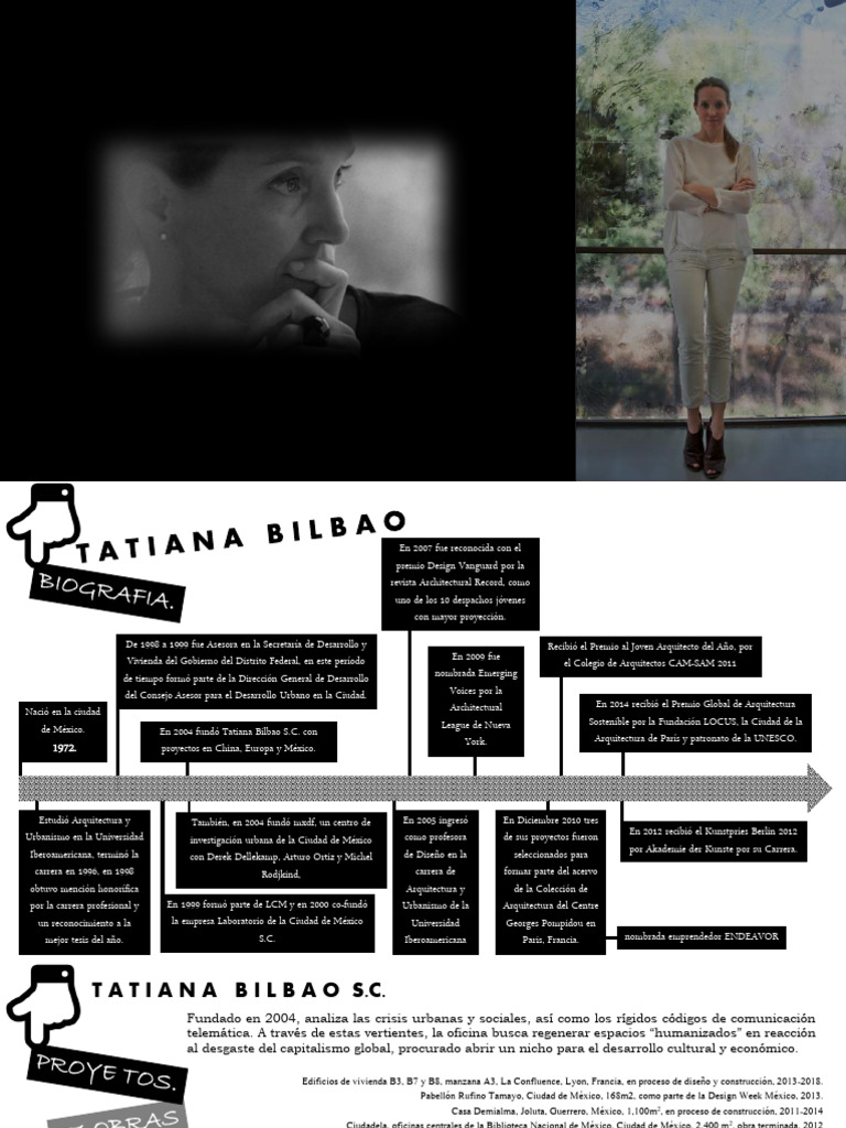 biografía tatiana bilbao | PDF
