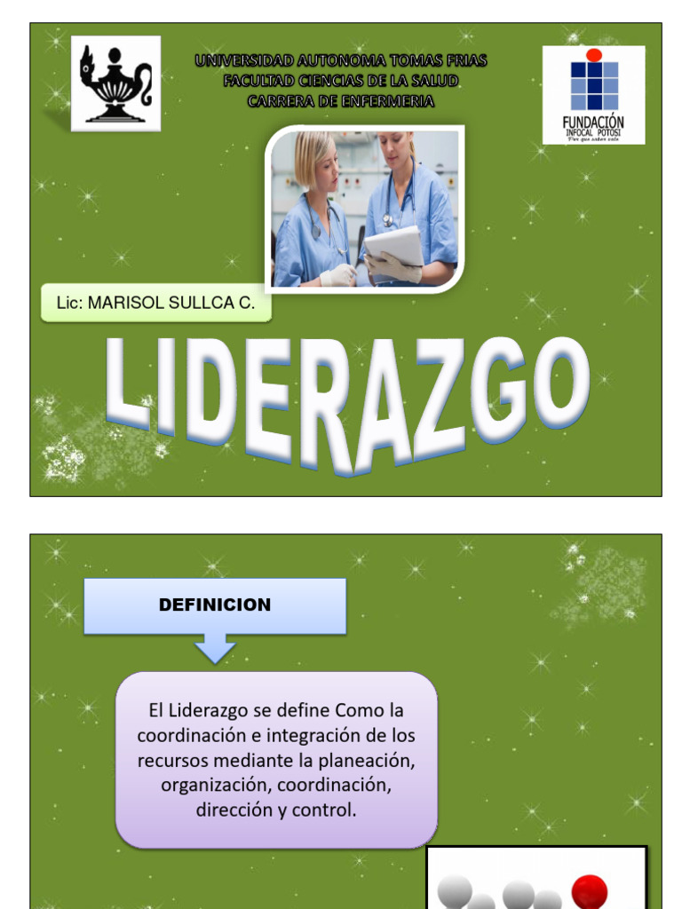 Liderazgo Inf | PDF | Liderazgo | Planificación