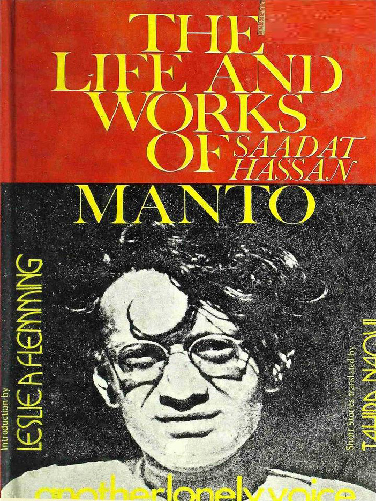 The Life and Works of Saadat Hasan Manto Ebookslang Ur | PDF