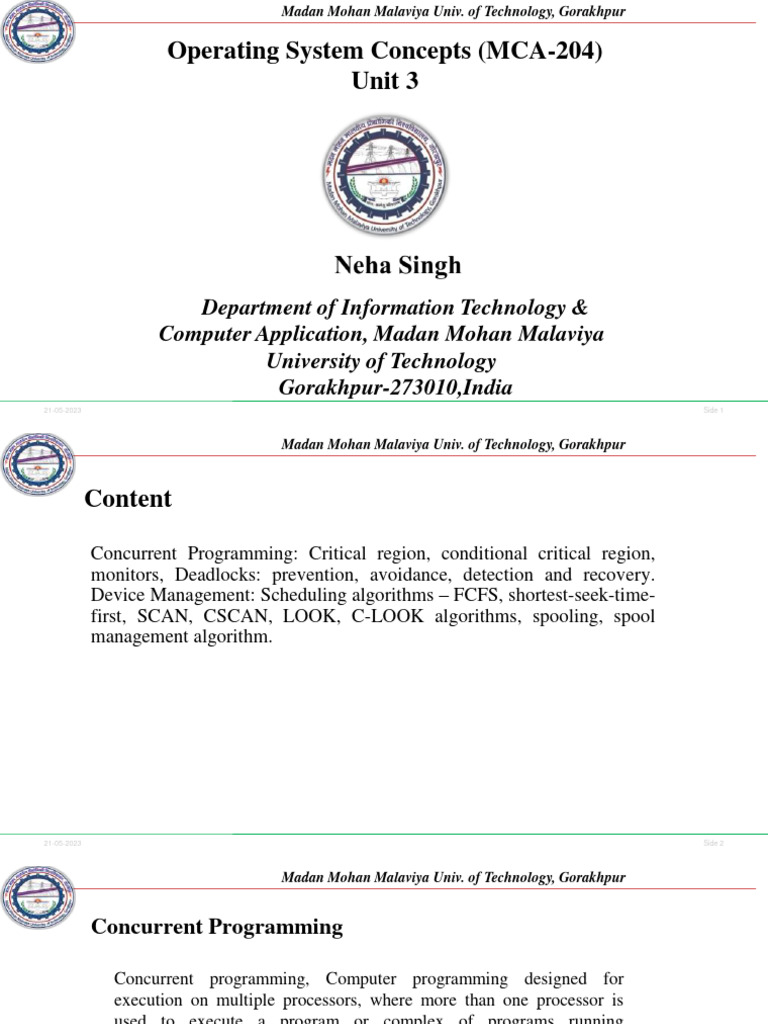 Unit 3 | PDF | Operating System | Scheduling (Computing)