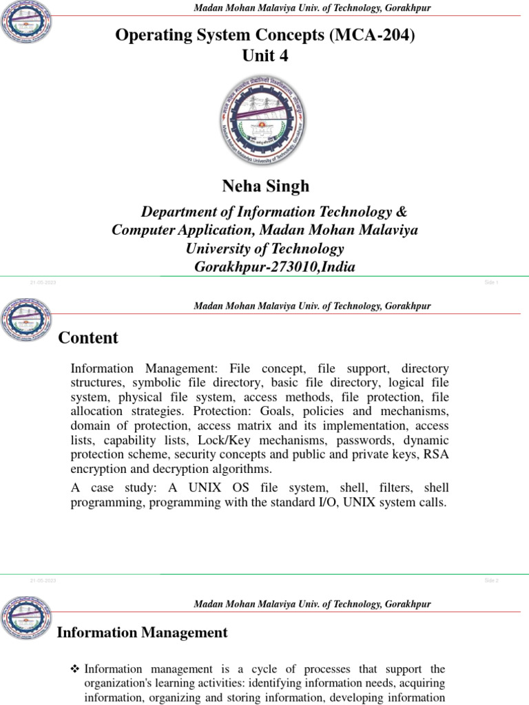 Unit 4 | PDF | Key (Cryptography) | Computer File