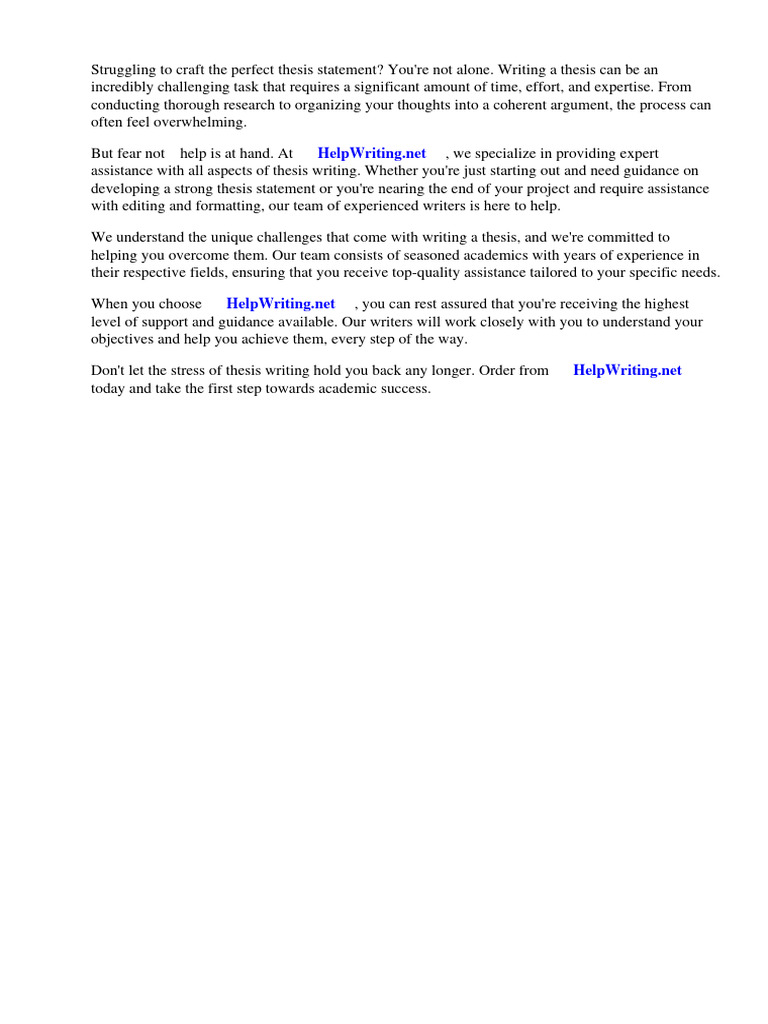 Thesis Statement Prompts | PDF | Essays | Thesis