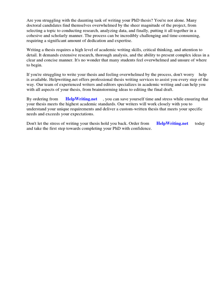 Hec PHD Thesis 2012 | PDF | Thesis | Doctor Of Philosophy