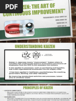 Kaizen Challenge Journal Template | PDF