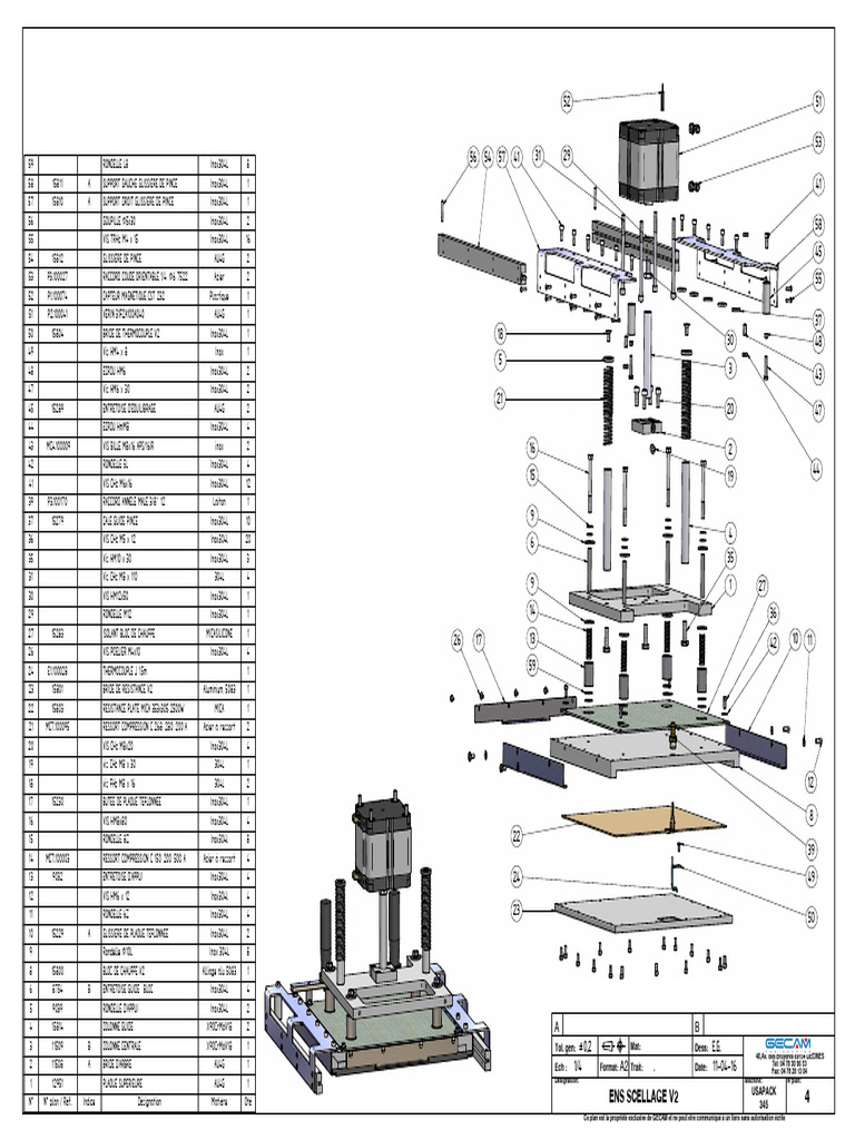 Eclate Ens Scellage v2 | PDF | Matériaux de construction | Métaux