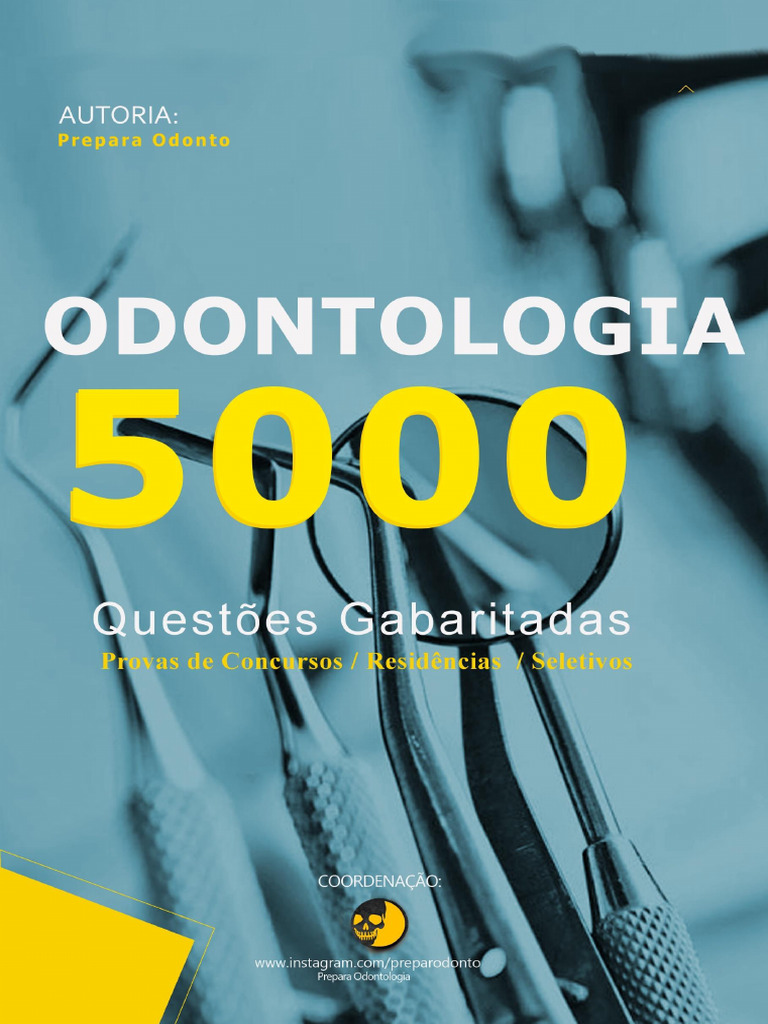 E-Book 5000 Questões Odontologia | PDF | Dente | Medicina Clínica