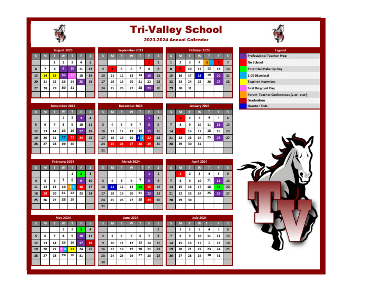 Calendar 23-24 Year | PDF