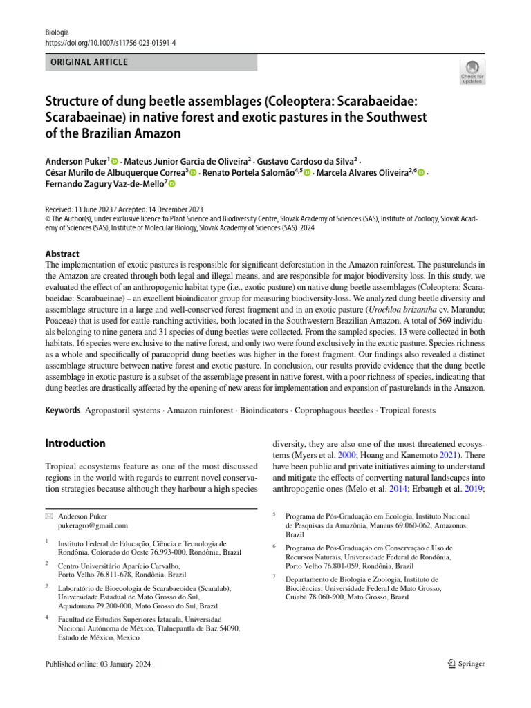 Puker 24 | PDF | Amazon Rainforest | Ecology