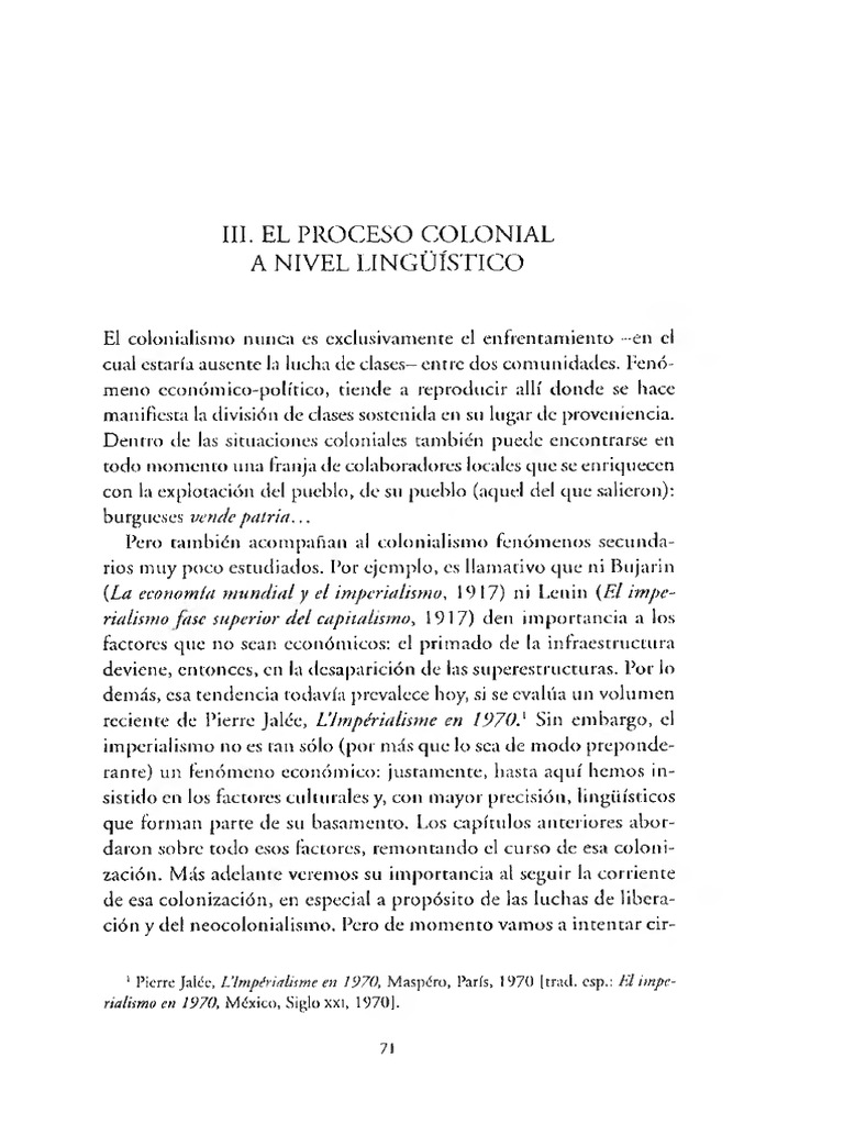 Calvet Louis Jean - Linguistica Y Colonialismo-76-111 | PDF ...