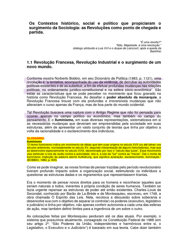 Semana 02 Sociologia H Brido | PDF