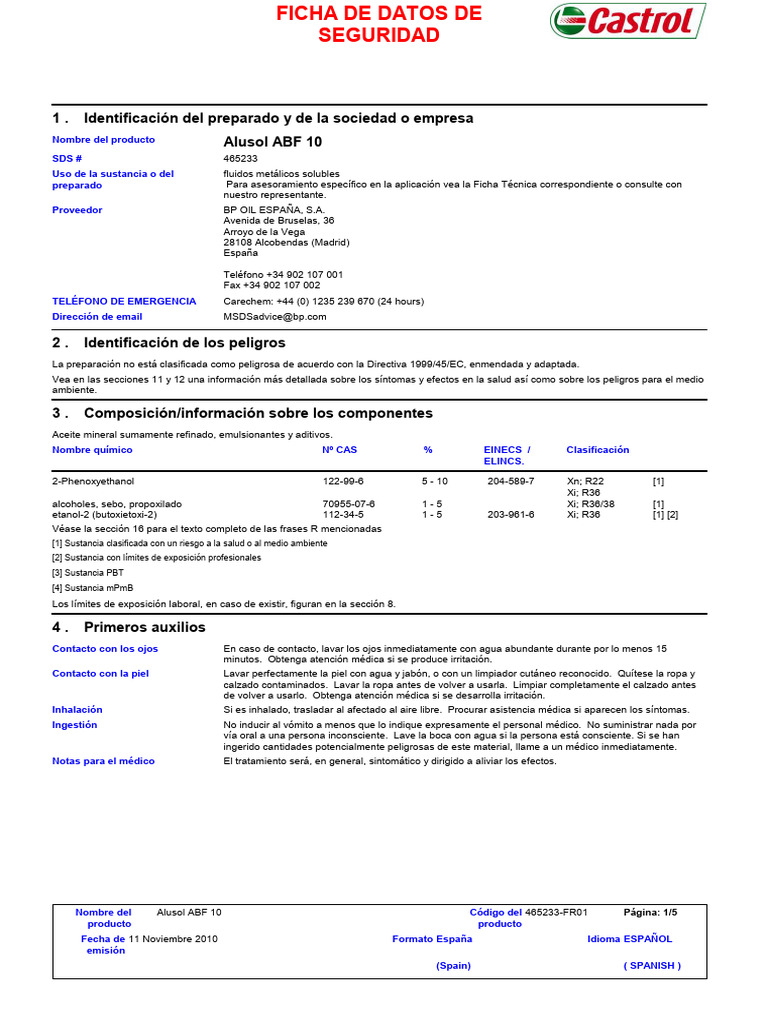 Alusol Abf 10S | PDF | Ventilación (Arquitectura) | Agua