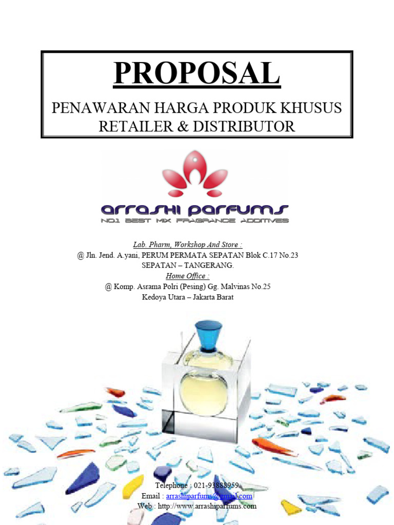 Proposal Penawaran Paket Parfum (Souljah) | PDF