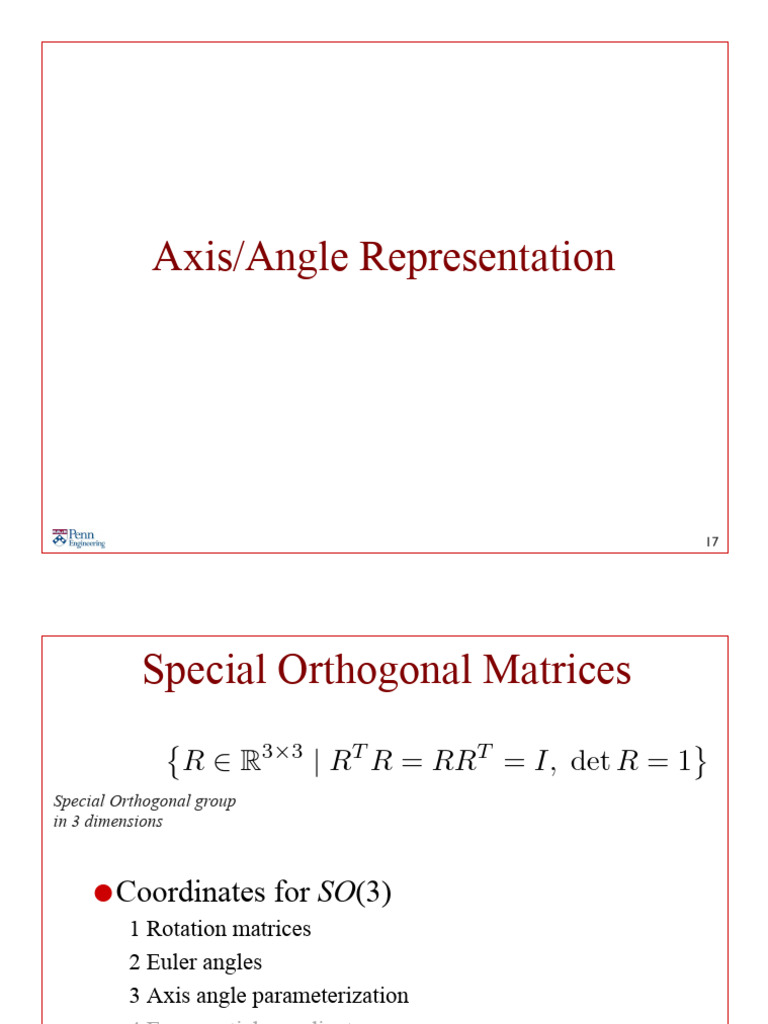 Axisangle | Download Free PDF | Rotation | Functions And Mappings