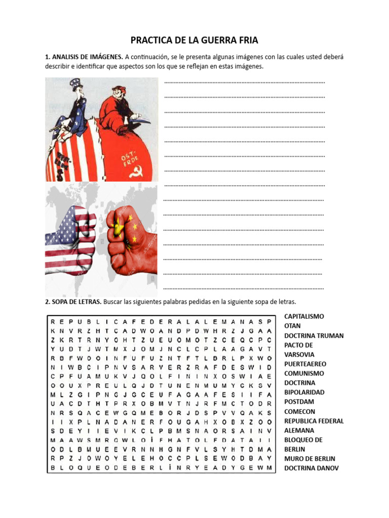 PRACTICA DE LA GUERRA FRIA | PDF