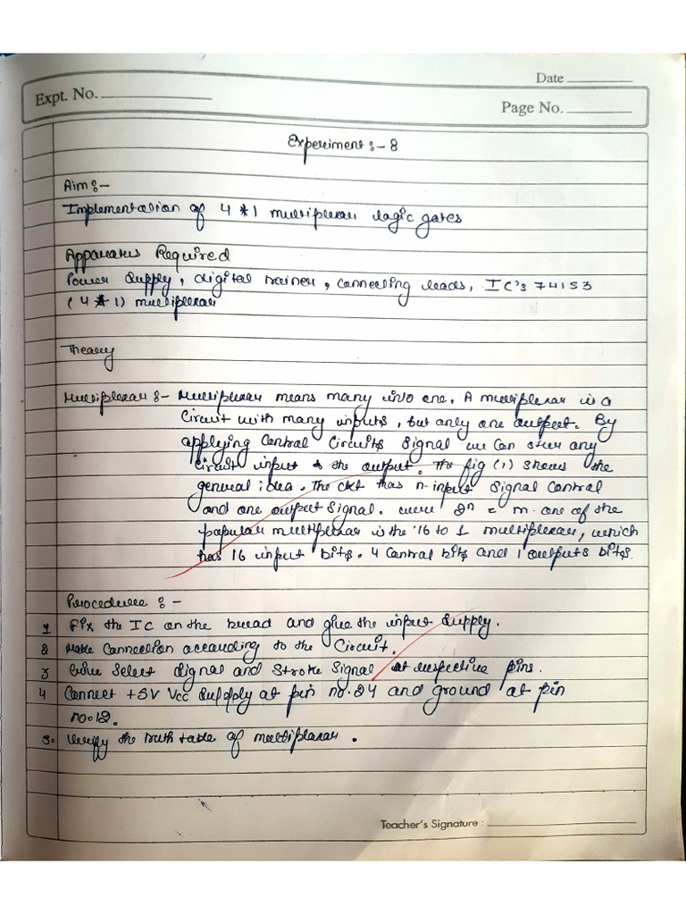 De Experiment No 6 | PDF