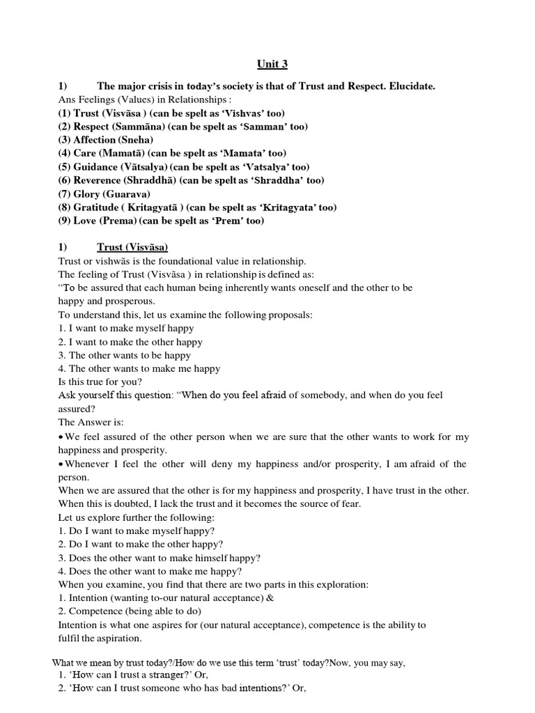 Unit 3 - 2 | PDF | Love | Feeling