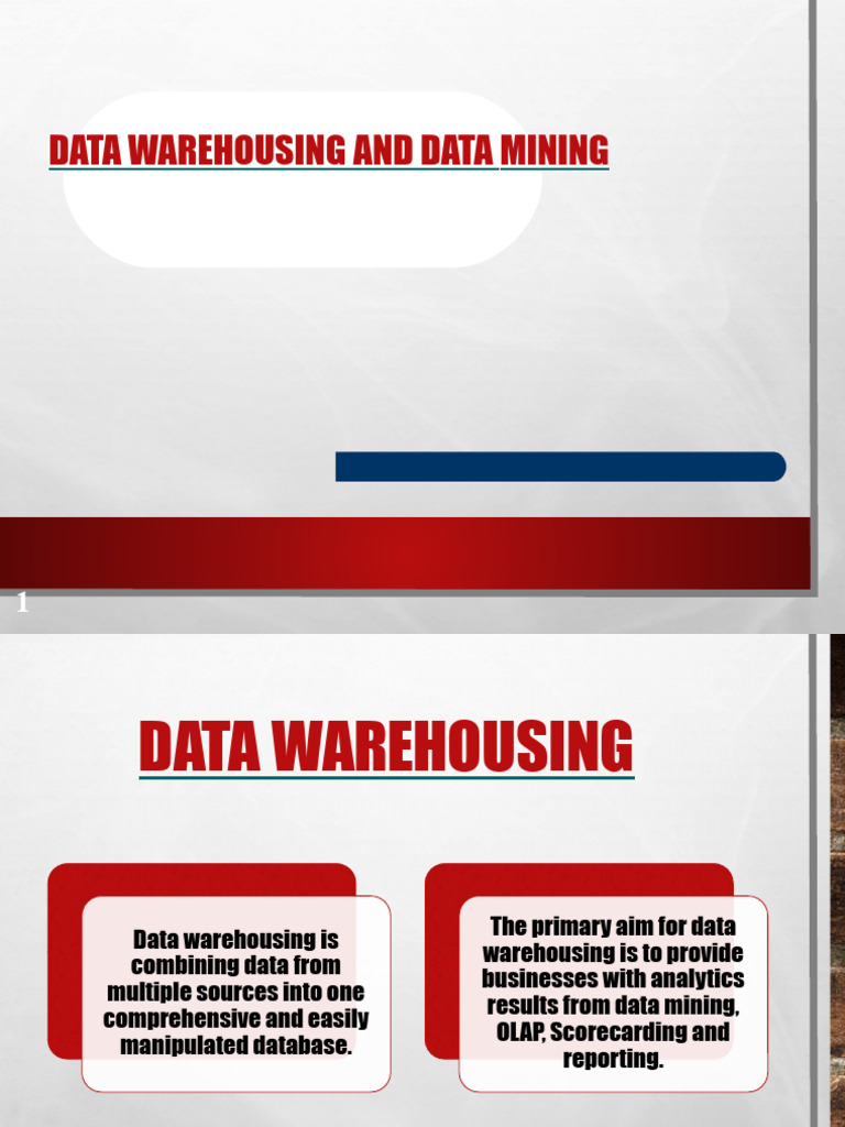 Data Warehousing and Data Mining | PDF | Data Warehouse | Information Retrieval