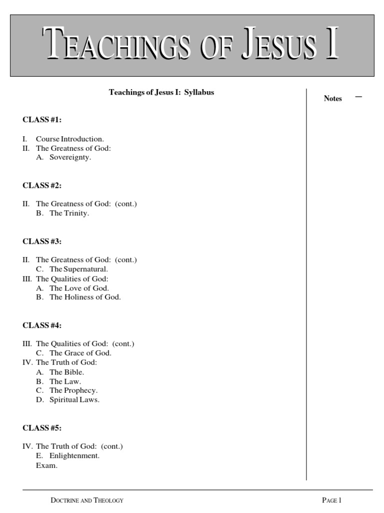 Teaching of Jesus | PDF | Gospel Of John | Jesus