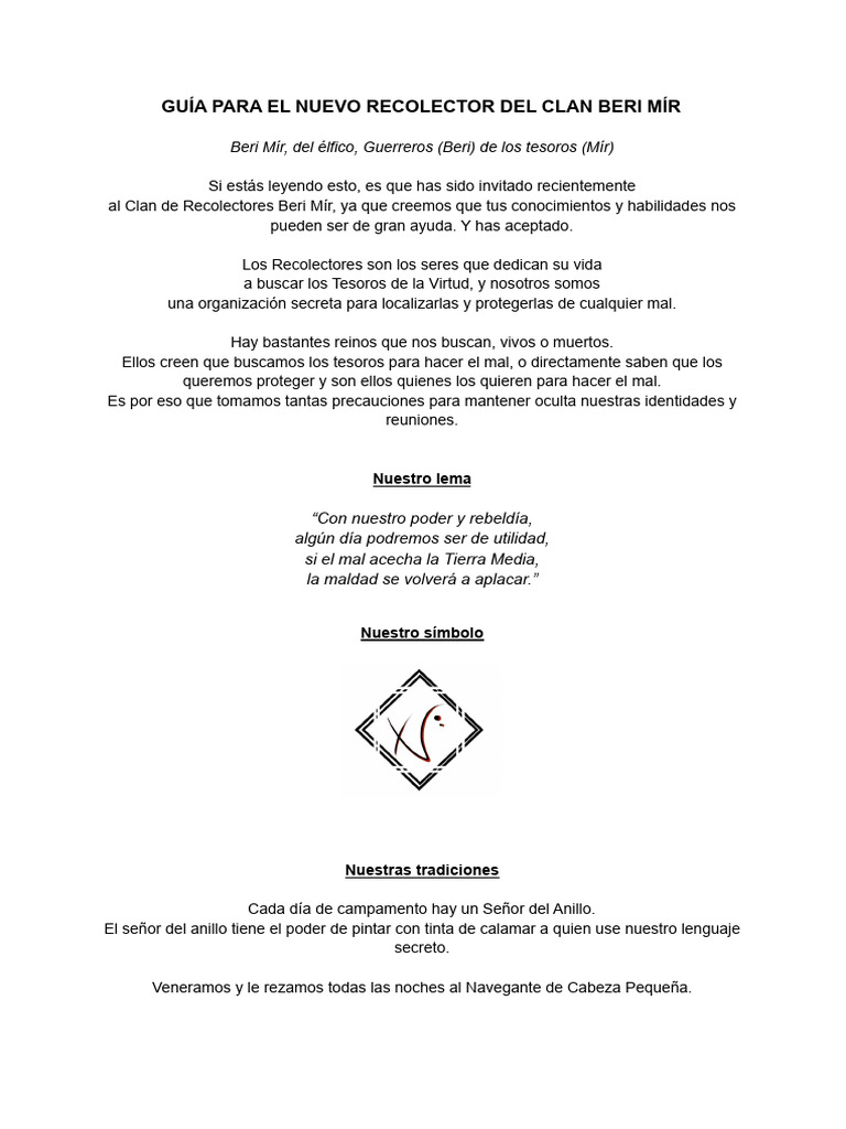 Guía para El Nuevo Recolector | PDF