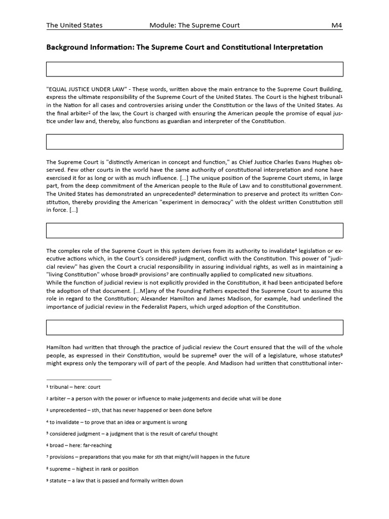 M4a Text The Supreme Court Student | PDF | Supreme Court Of The United ...