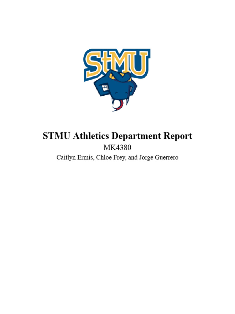 mk4380 Stmu Athletics Project Report 1 | PDF | Social Media | Popular ...