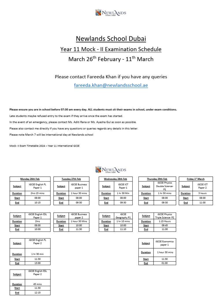 Mock | PDF | Qualifications | Educational Organizations