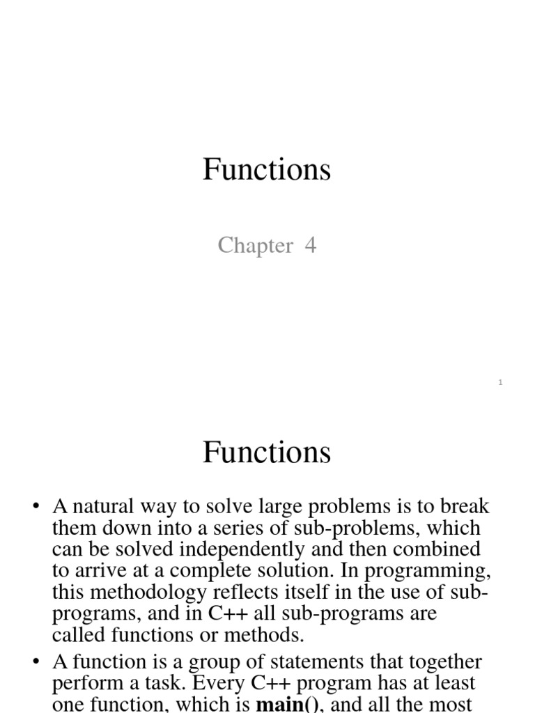 04 Functions Pdf Scope Computer Science Variable Computer Science 