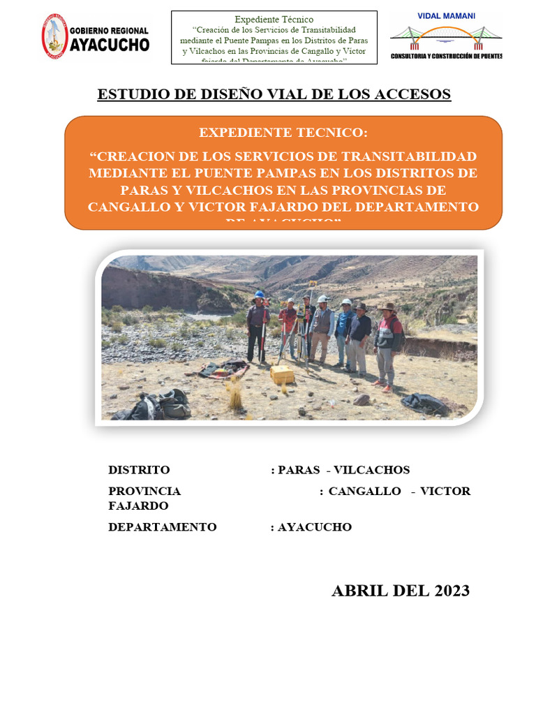 1.-PAM - Diseño Vial | PDF | La carretera | Diseño