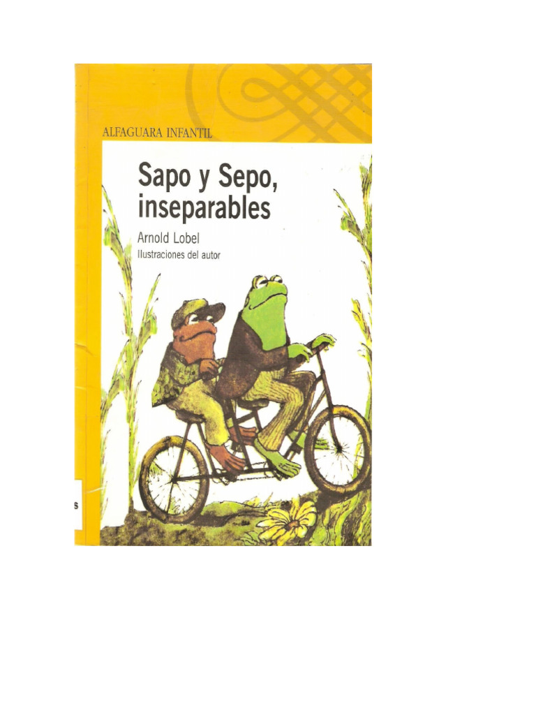 Portada Sapo y Sepo | PDF