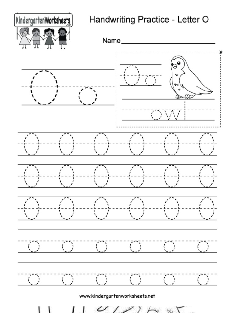 Letrang o - Writing | PDF