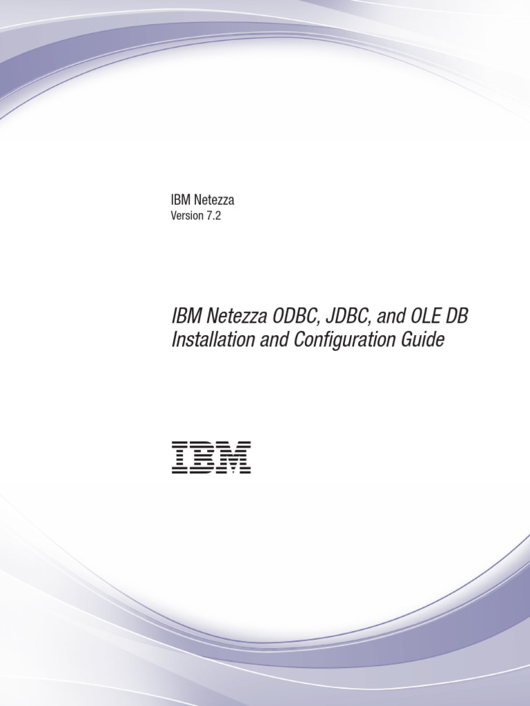 7.2 Netezza Odbc JDBC Guide | PDF | Java (Programming Language) | Databases 7.2 Netezza Odbc JDBC Guide | PDF | Java (Programming Language) | Databases