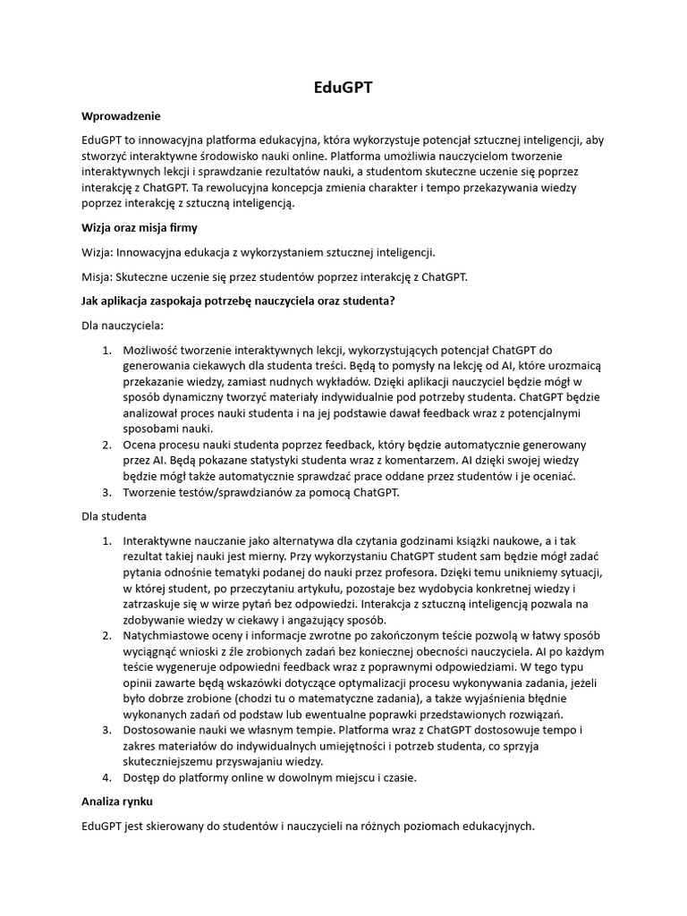 Edu GPT | PDF