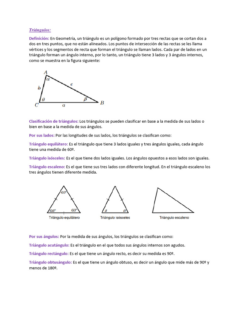 Matematicas Teorema de Pitagoras y Semejanza de Triangulos | PDF | Triángulo | Geometría Elemental