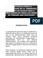 Palabras para Cambio de Zapatilla 15 Años | PDF | Zapato