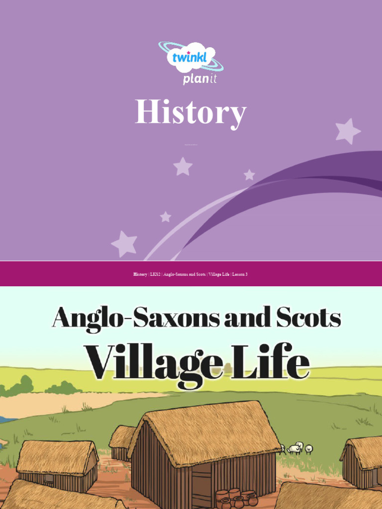 Anglo-Saxon Village Life Guide | PDF | Anglo Saxons