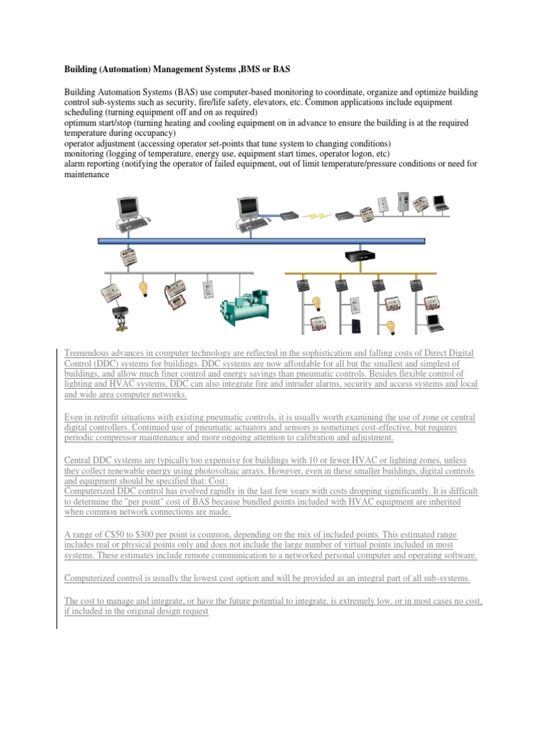 Building (Automation) Management Systems, BMS or BAS | PDF | Building ...